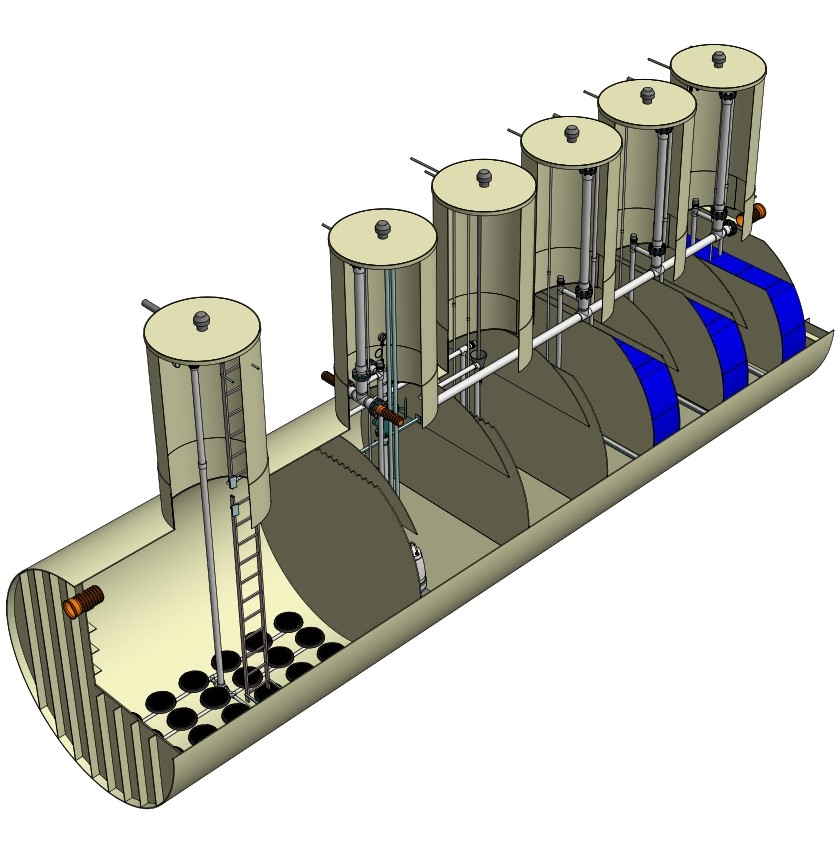 КОС от 15 м3/сут купить по выгодной цене в ООО АРМА ИНЖИНИРИНГ